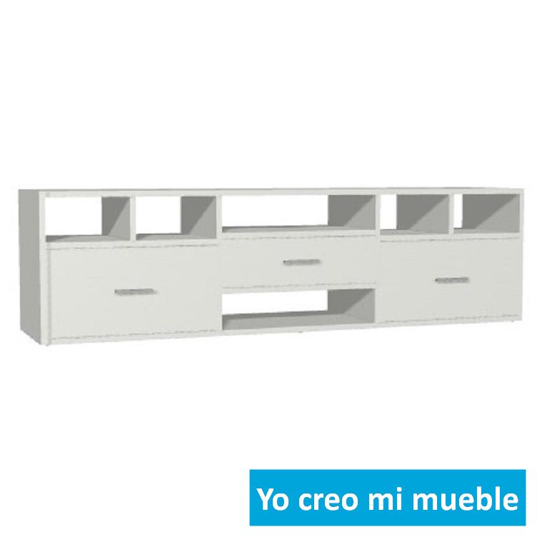mueble de exterior blanco